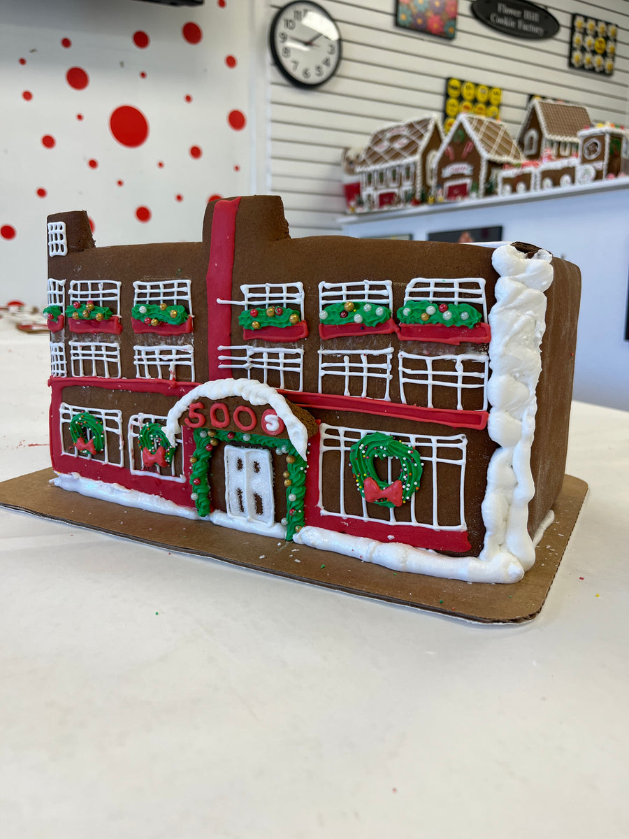 Corporate Gifting Gingerbread: Custom Offices/Hood Milk – Flower Hill ...